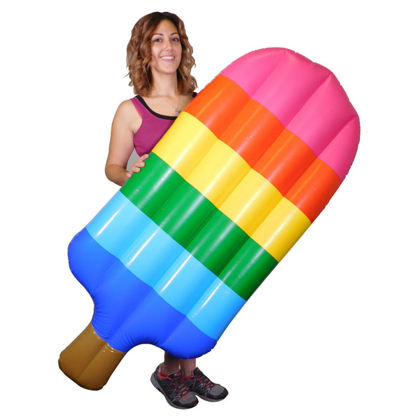 Inflatable Popsicle Pool Lounge from SummerBackyard.com | Free Shipping