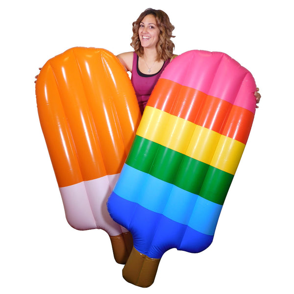 Inflatable Popsicle Pool Lounge from SummerBackyard.com | Free Shipping